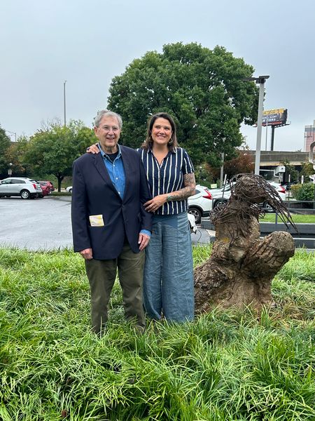 Bolton Hill has a new sculpture: Crouching Movement – Bolton Hill
